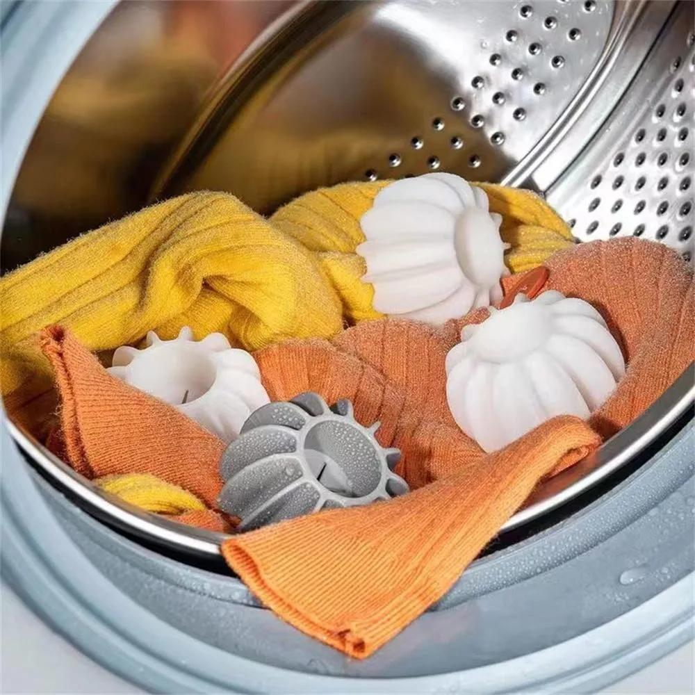 Reusable Cat Hair Remover Laundry Balls - 6 Pack Color: White from ...
