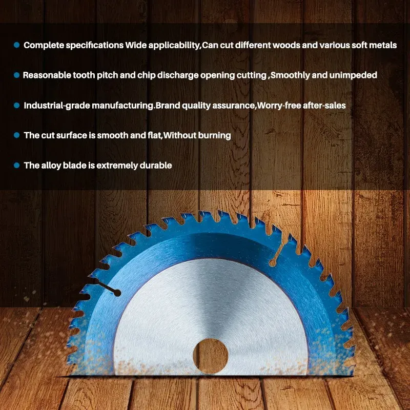 DHgate.com:CMCP 60T TCT Circular Saw Blade - 165mm Blue Coated Carbide ...