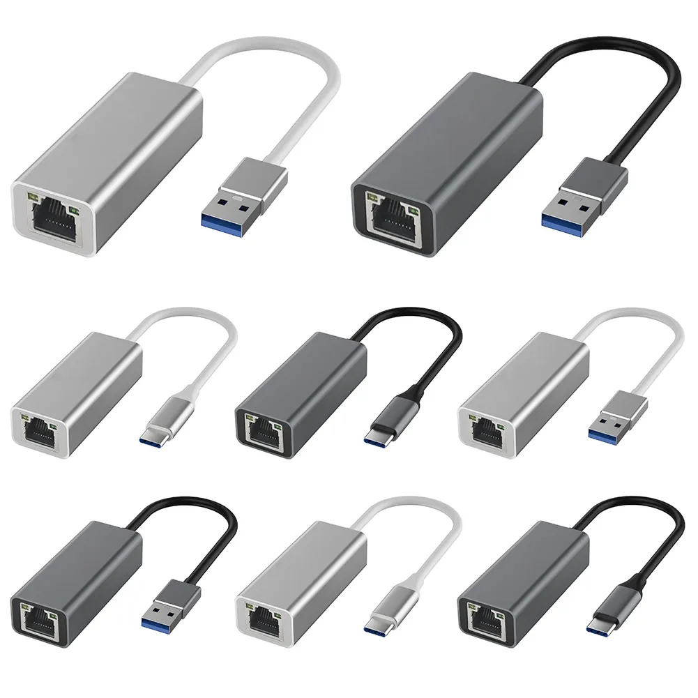 DHgate.com:Type-C to RJ45 Gigabit Ethernet Adapter - USB-C to Ethernet ...