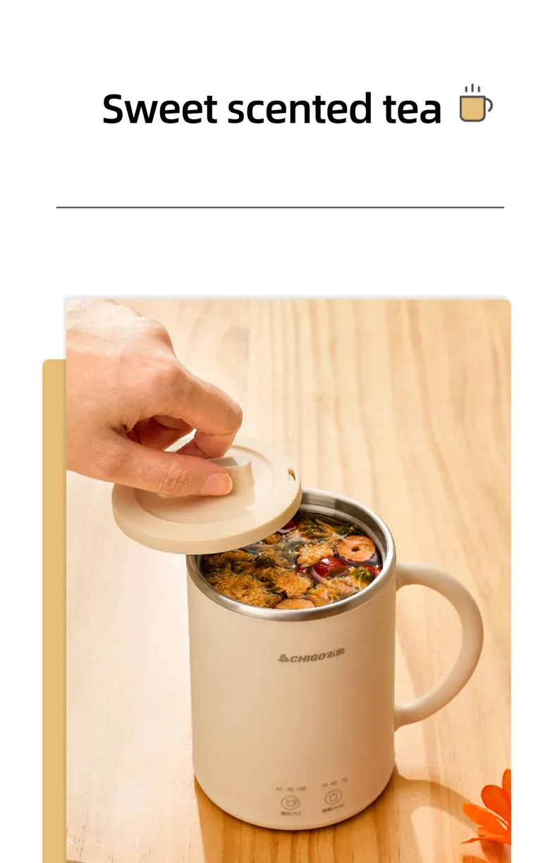 400ml Electric Kettle for Boiling Water, Tea, and Health Preserving ...