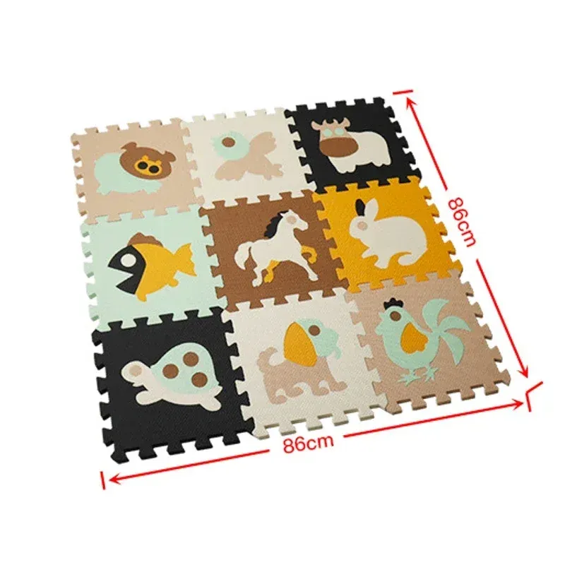 DHgate.com:9-Piece Interlocking EVA Foam Play Mat: Safe, Soft, and Fun ...