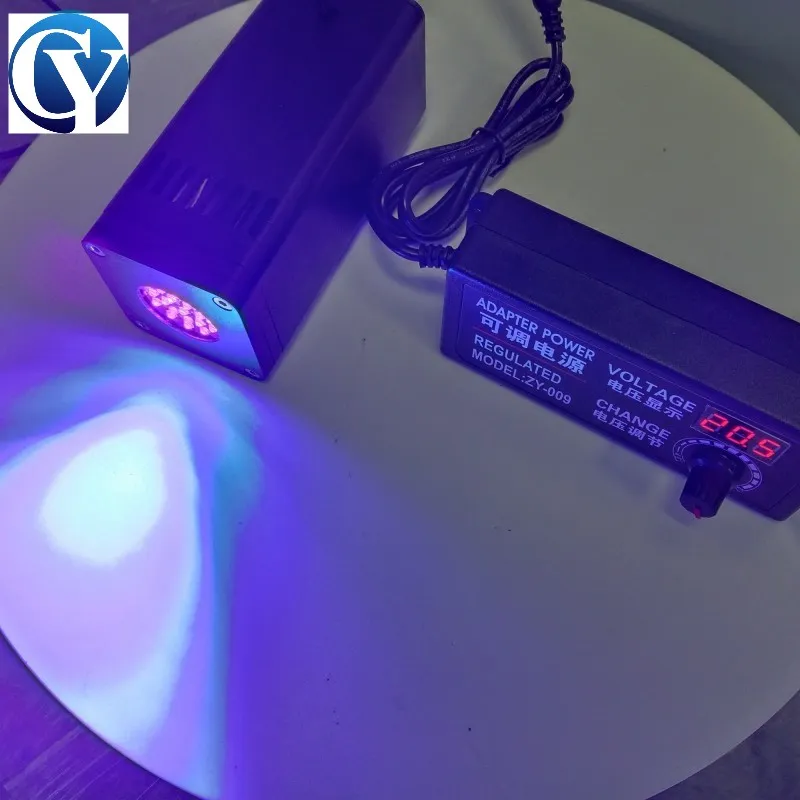 Mini Handheld UV LED Curing Lamp High Power Ultraviolet Light 365nm ...