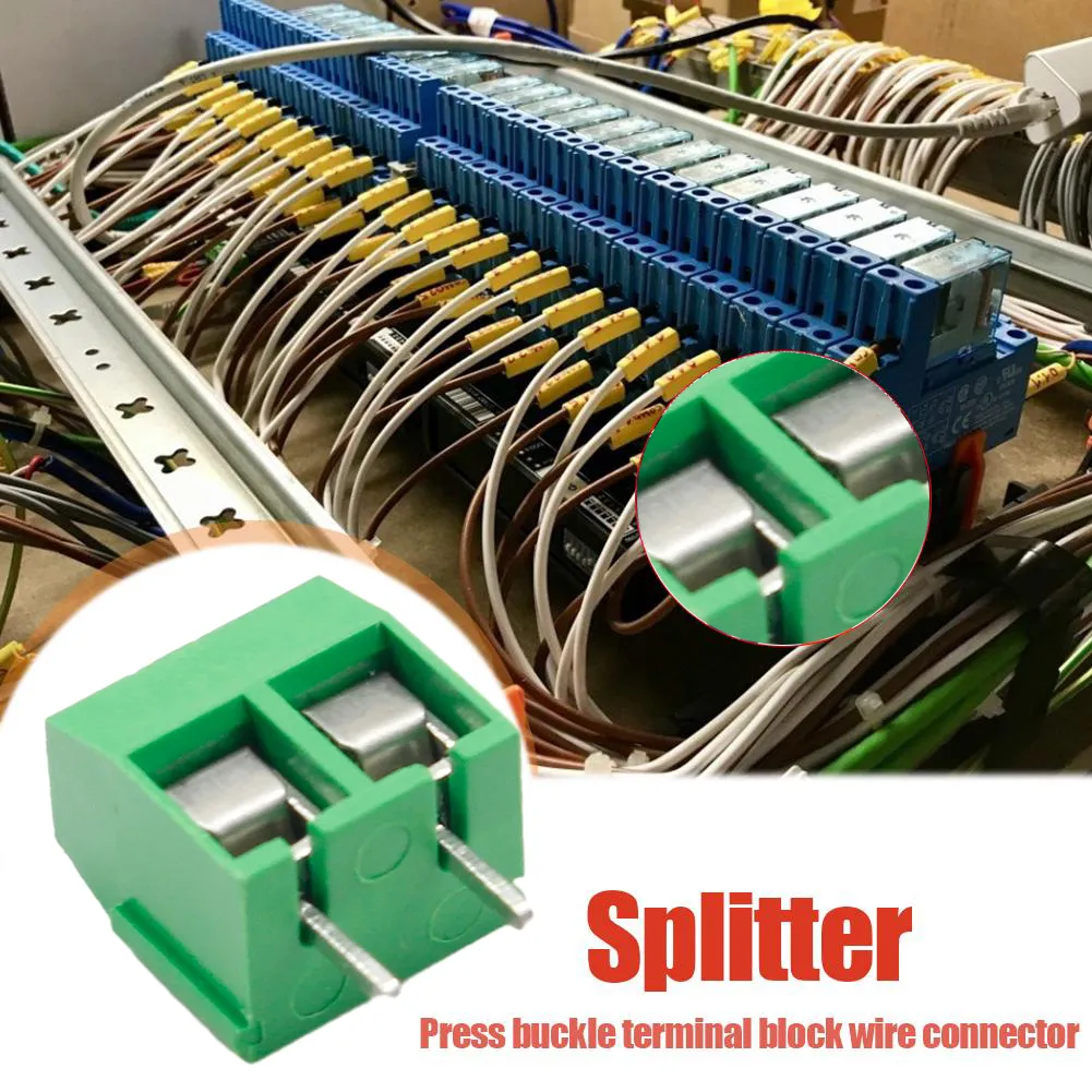 5.0mm Pitch PCB Terminal Block Connector KF301 Screw Terminal Wire ...