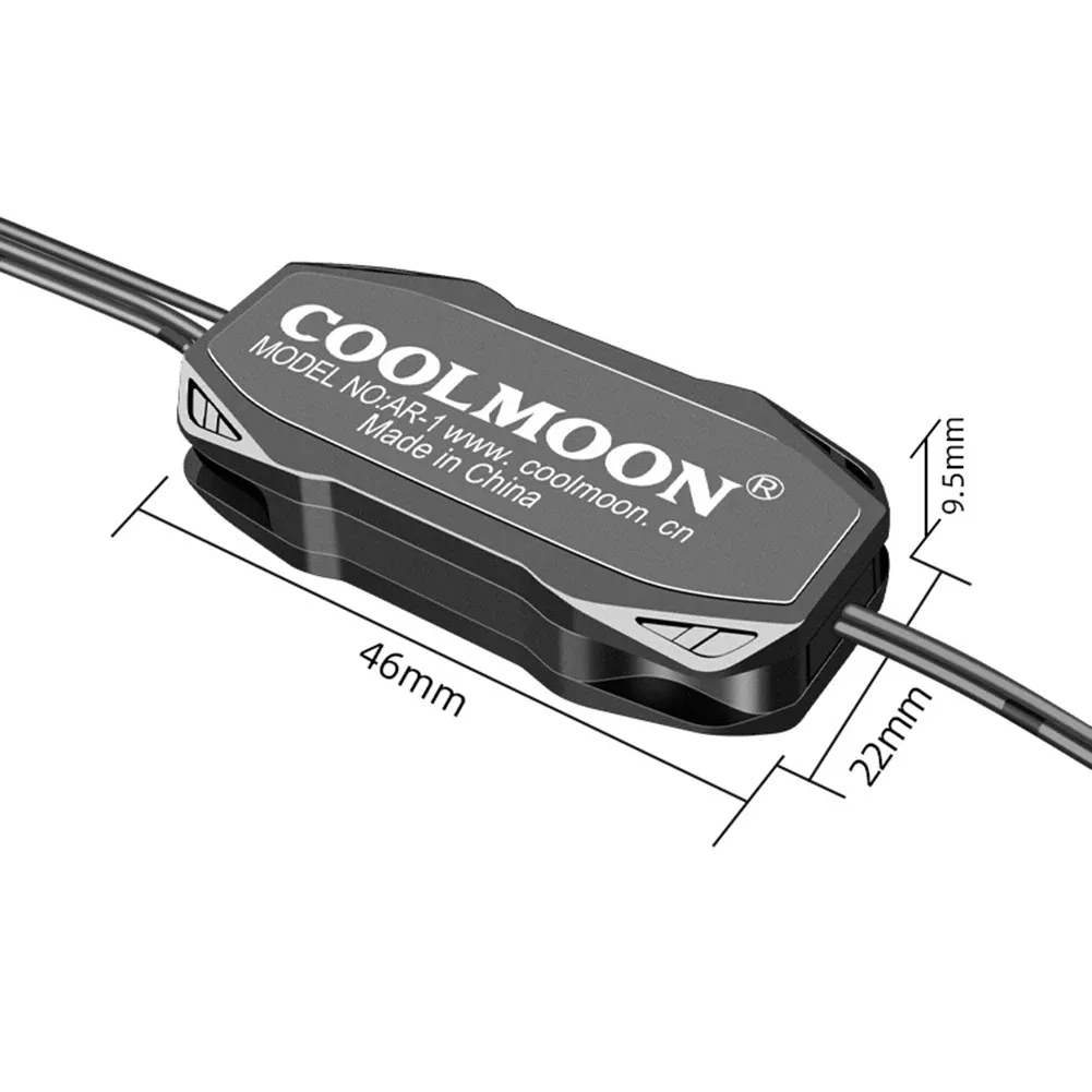 DHgate.com:COOLMOON AR-1 RGB Cable 5V 3-Pin to SATA Aura ARGB ...