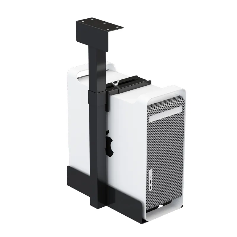 Wall Mount Computer Case Under Desk: Adjustable PC Tower Stand, Metal ...