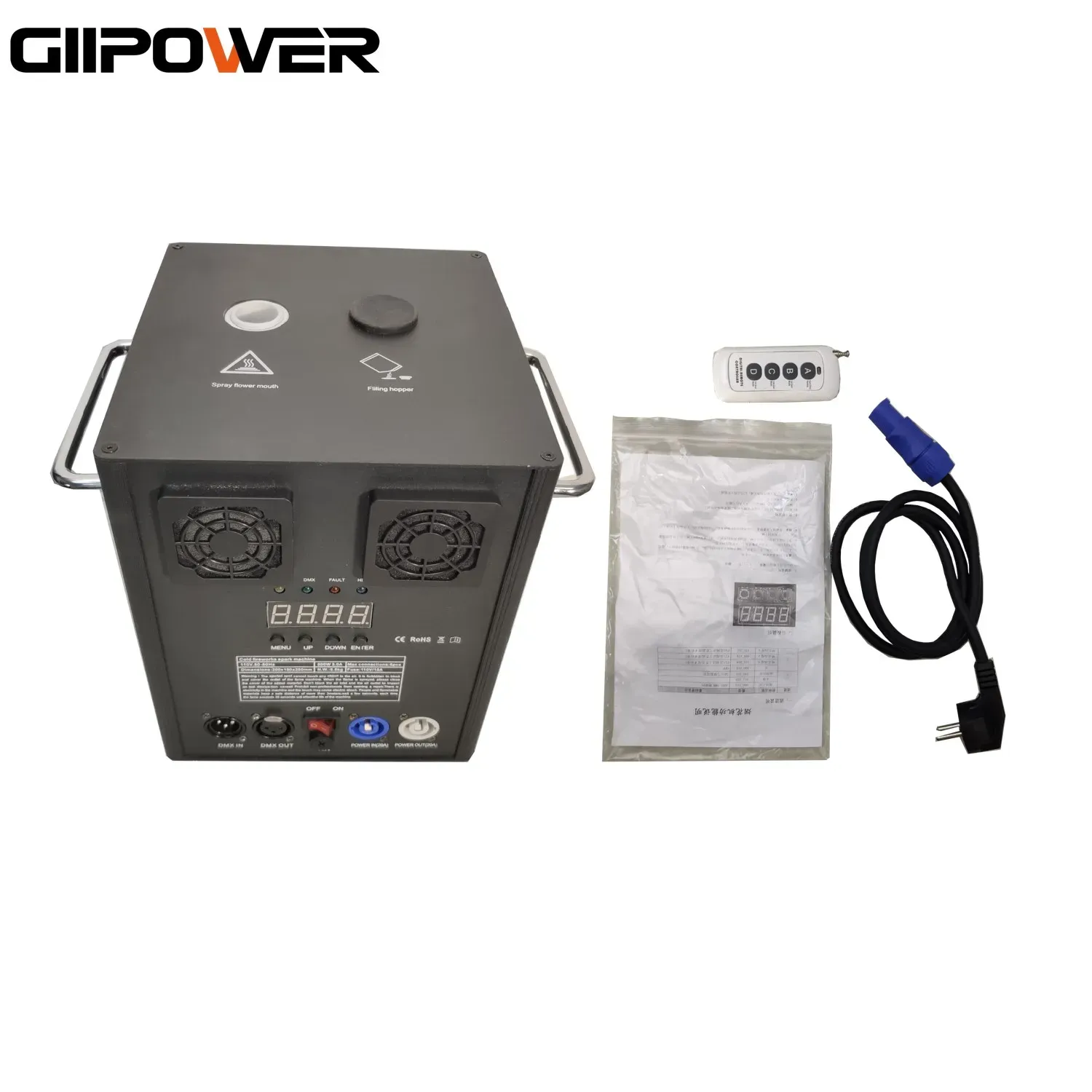 DHgate.com:2 Pack700W Cold Spark Machine with Case, 600W Wedding ...