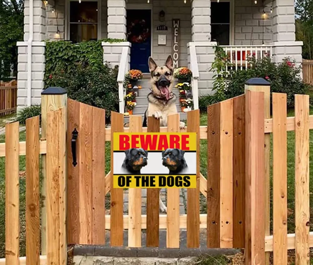 Rottweiler Gate Signs