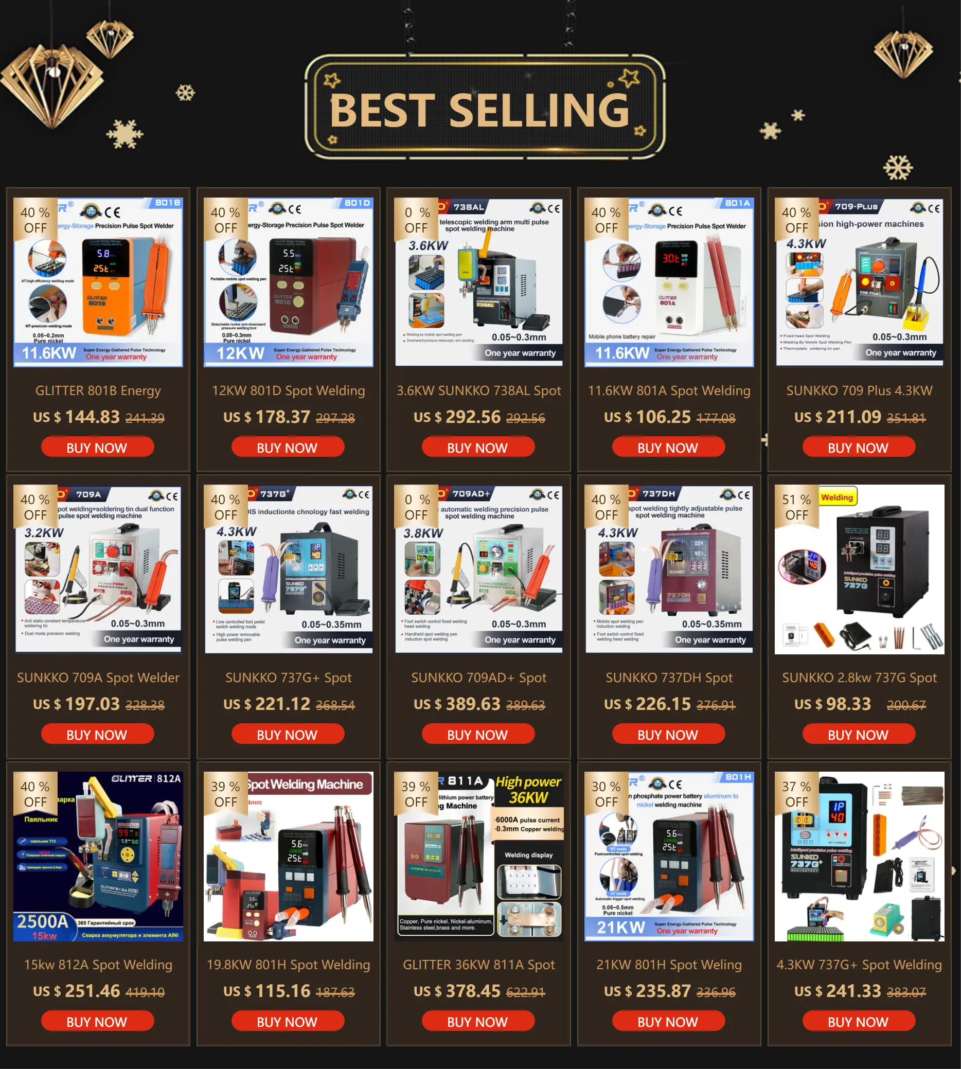 DHgate.com:High Power 4.3KW Spot Welder - Handheld Pulse Touch Welder ...