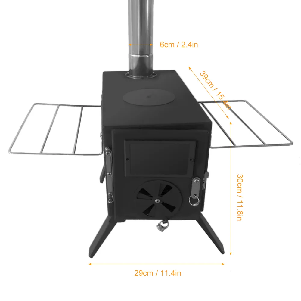 DHgate.com:2024 Tomshoo Portable Wood Burning Stove: Multifunctional ...