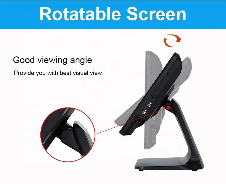 1 Touch Screen POS System: Reliable Windows 10 All In One Cashier ...