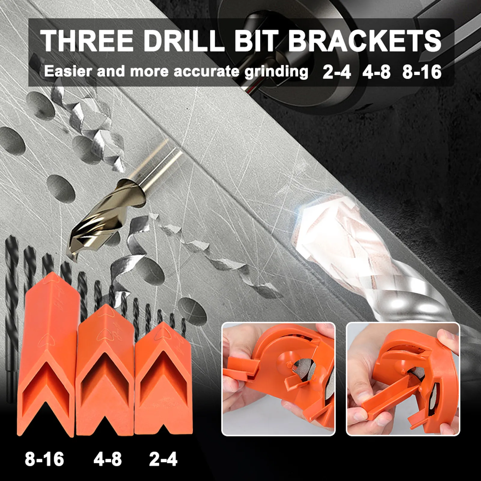 Electric Drill Bits Grinding Sharpener Wear Resistant Diamond Grinding ...