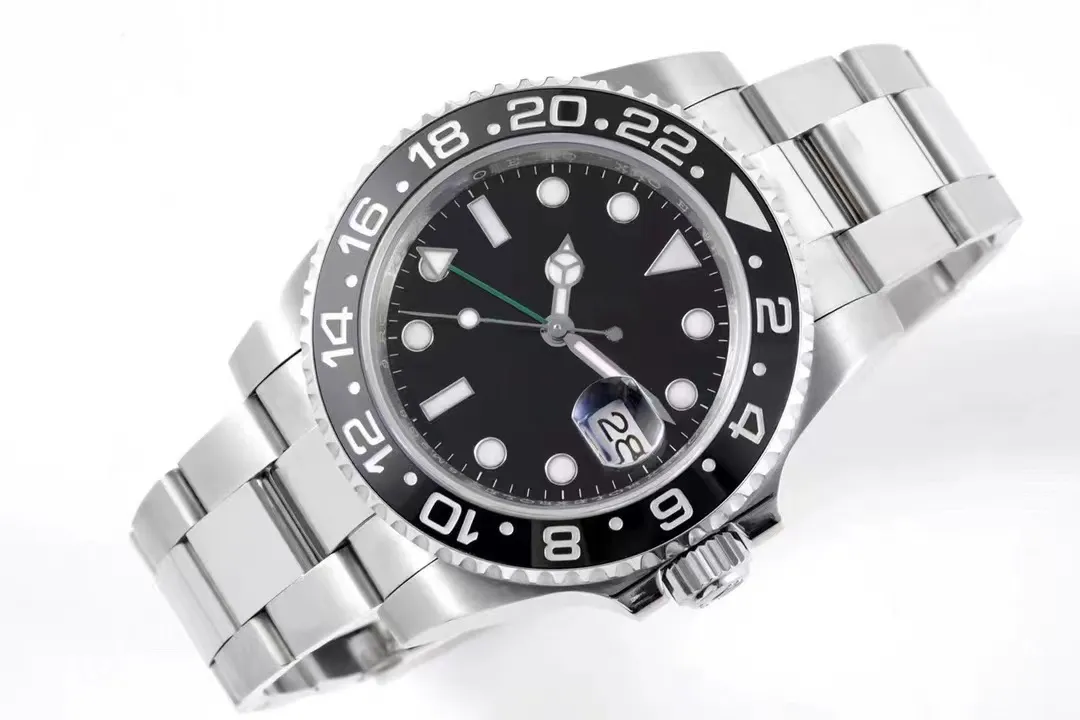 U1 ST9 Watch Stainless Black Blue BatmanS Ceramic Bezel 3A Mens ...