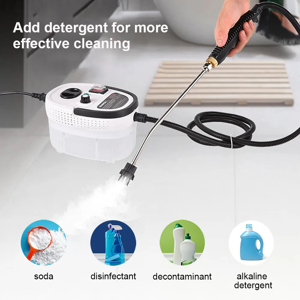 Steam Cleaner 2500W High Pressure Handheld High Temperature Cleaning ...