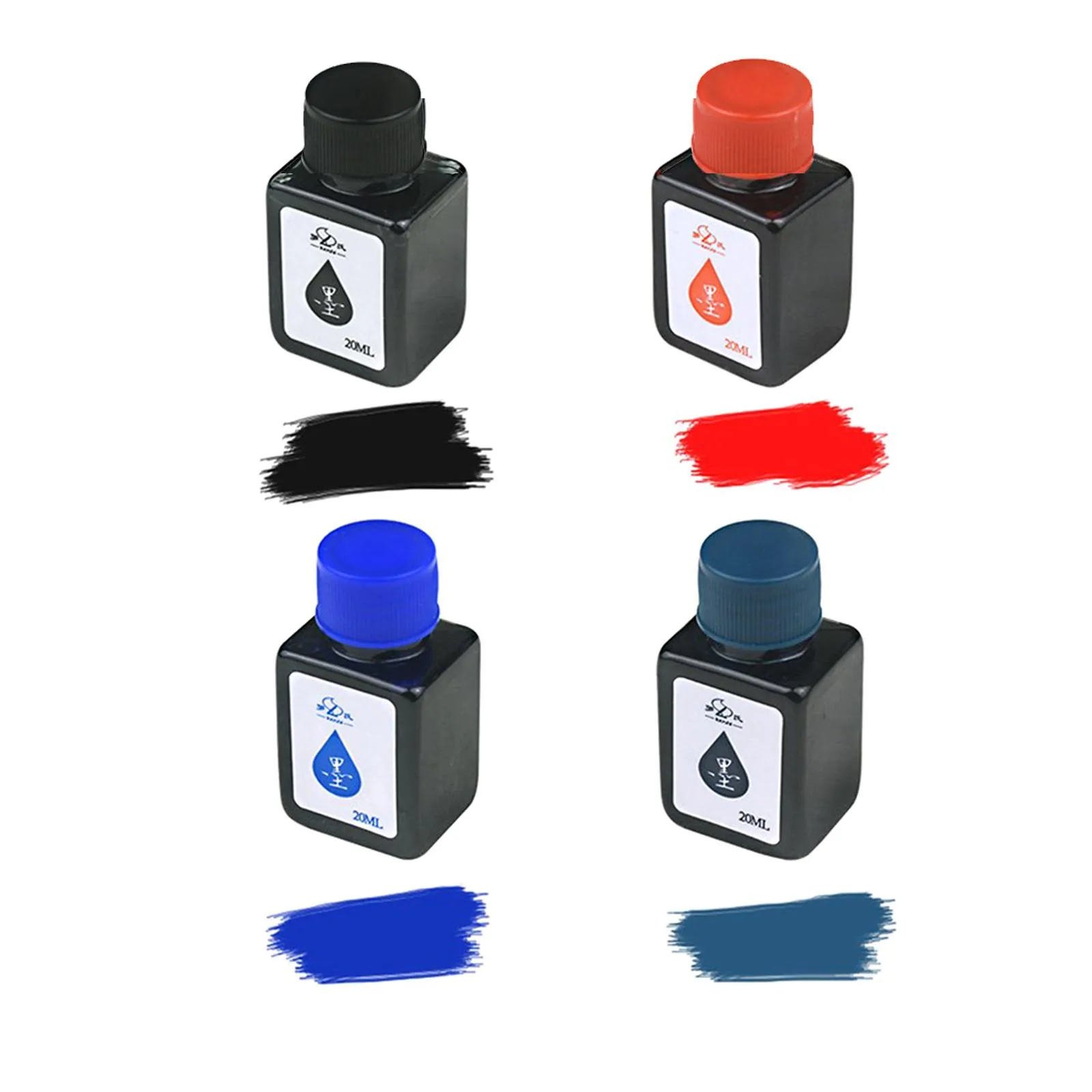 Refillable Calligraphy Pen Ink Vibrant Blue Writing Ink For Fountain ...