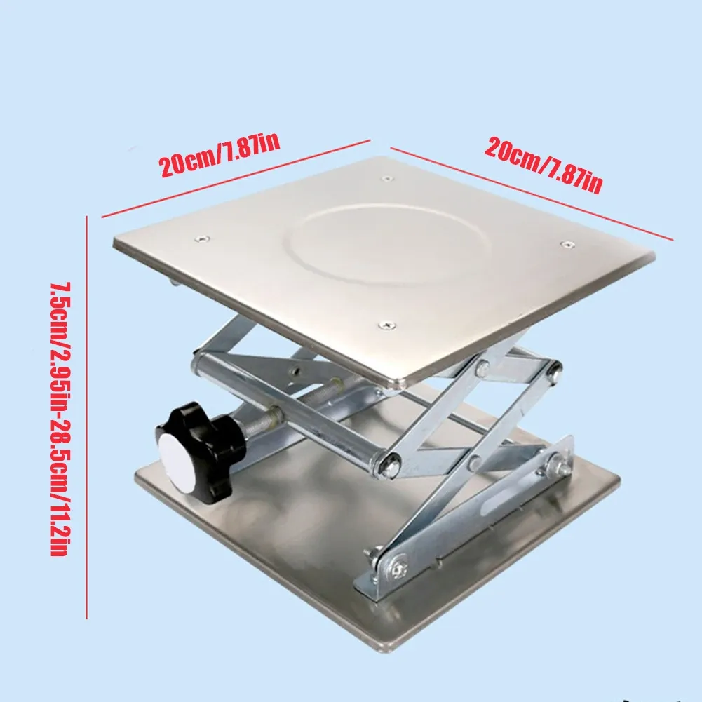 Lift Mechanism For Table: Adjustable Lab Plate Jack Scissor Stand ...