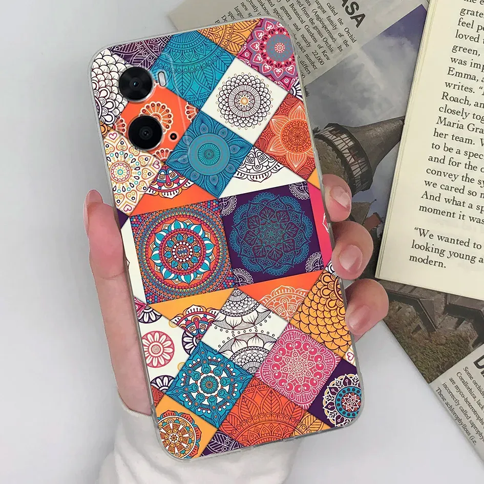 Case for Oppo A36 A76 A96 Shockproof Transparent Soft Silicone Back ...