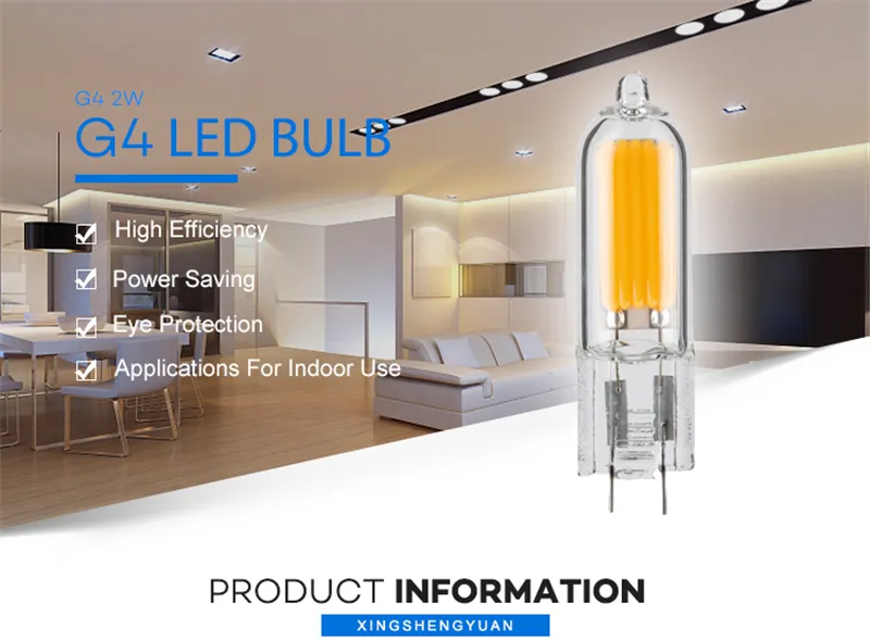 G4 COB LED Bulb AC 220V-240V 6W 9W 12W Spotlight 360° Beam Angle ...