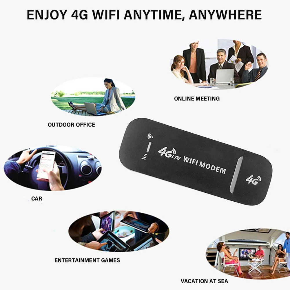150Mbps 4G LTE USB Modem WiFi Dongle For Laptops, Notebooks, UMPCs, And ...