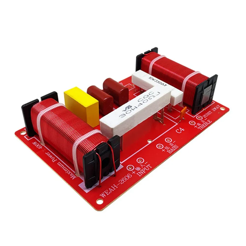 DHgate.com:2-Way 400W HiFi Speaker Crossover Module Treble Bass Filter ...