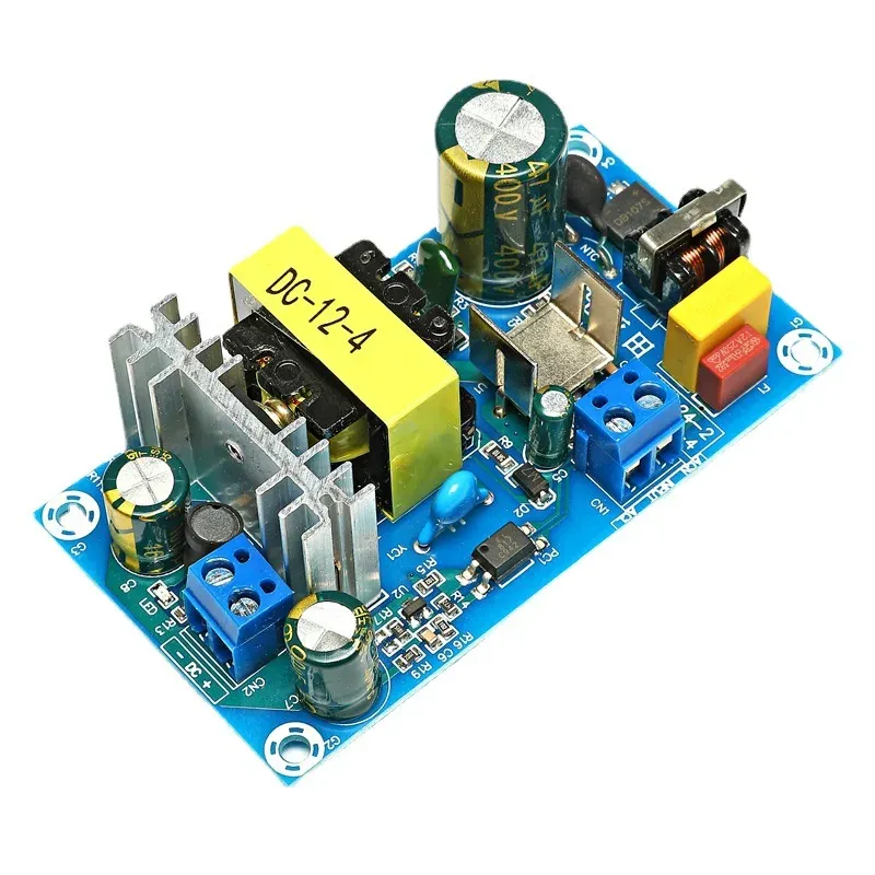 AC 90 260V To DC 12V 4A Power Supply Module Board Switch AC DC 48W ...