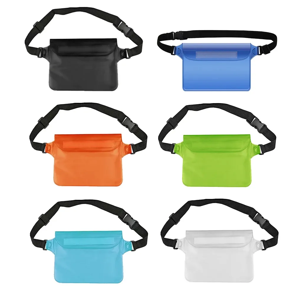 Waterproof Waist Bag - Swimming, Drifting, Diving Fanny Pack for Beach ...