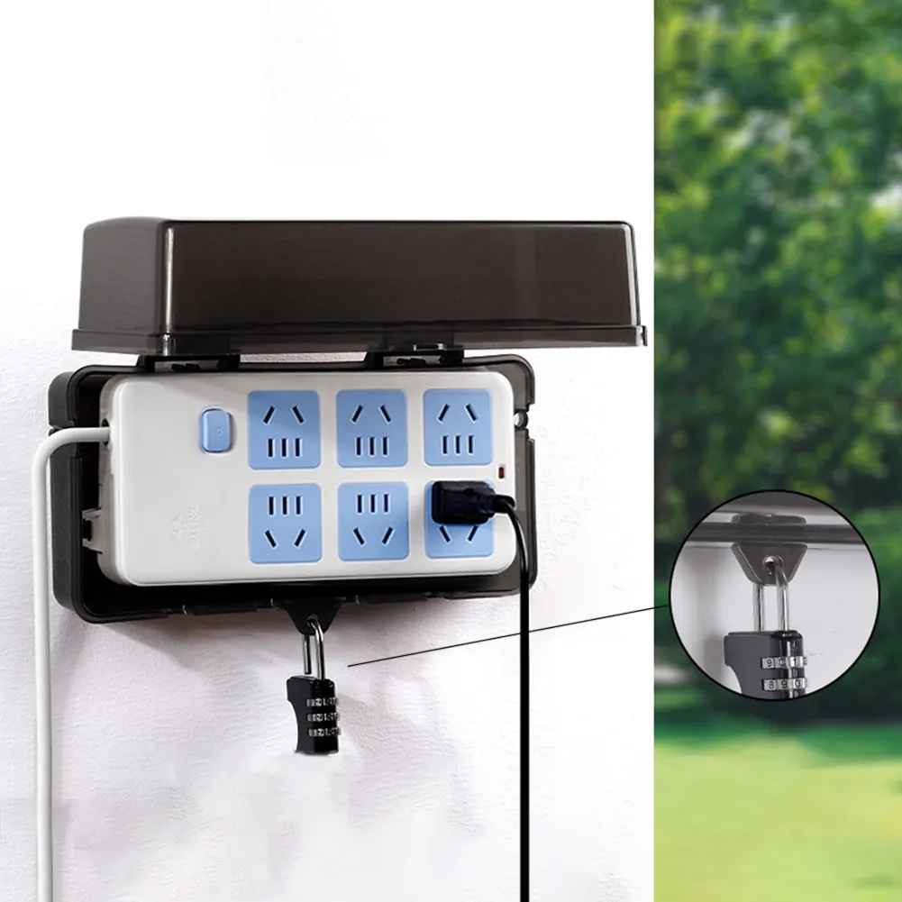 Weatherproof Outdoor Electrical Box: Lockable Plastic Enclosure For ...