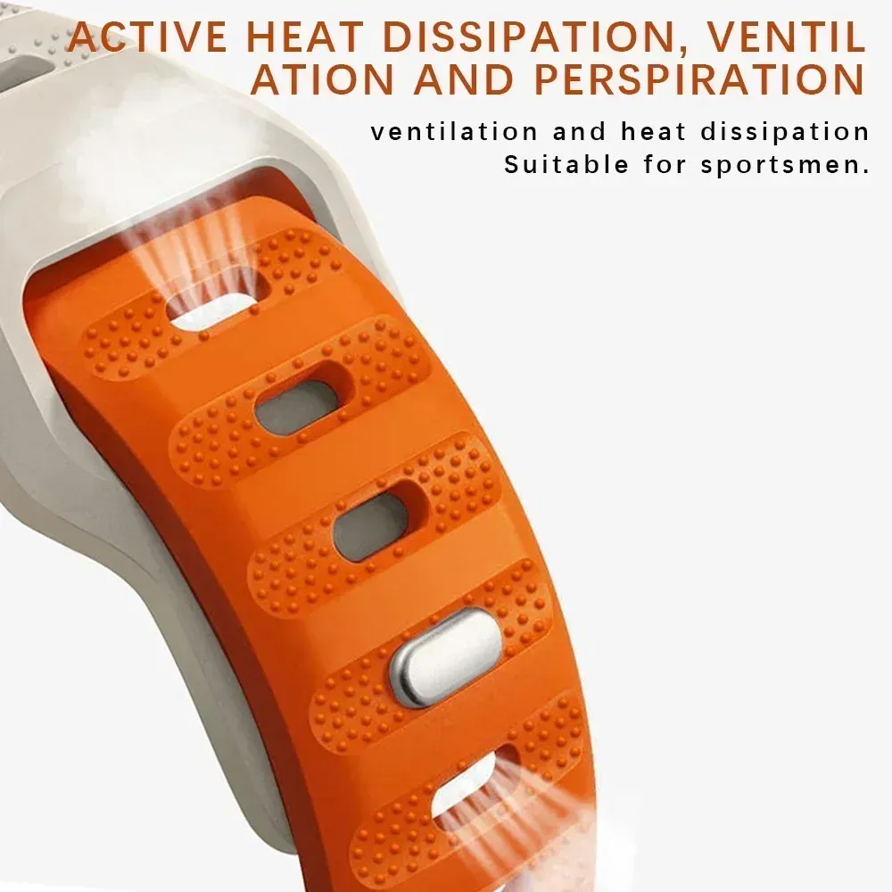 No Gaps Sports Band Soft Silicone Quick Fit Strap for Samsung Galaxy ...