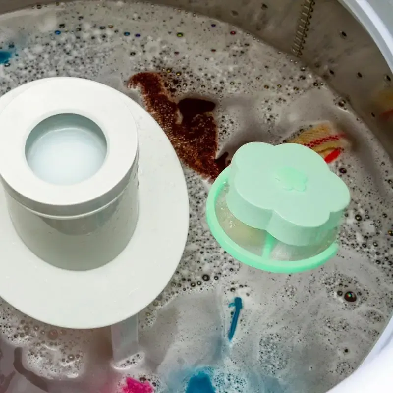 Reusable Plum Shaped Hair Diffuser Catcher For Dog Fur And Lint Removal ...