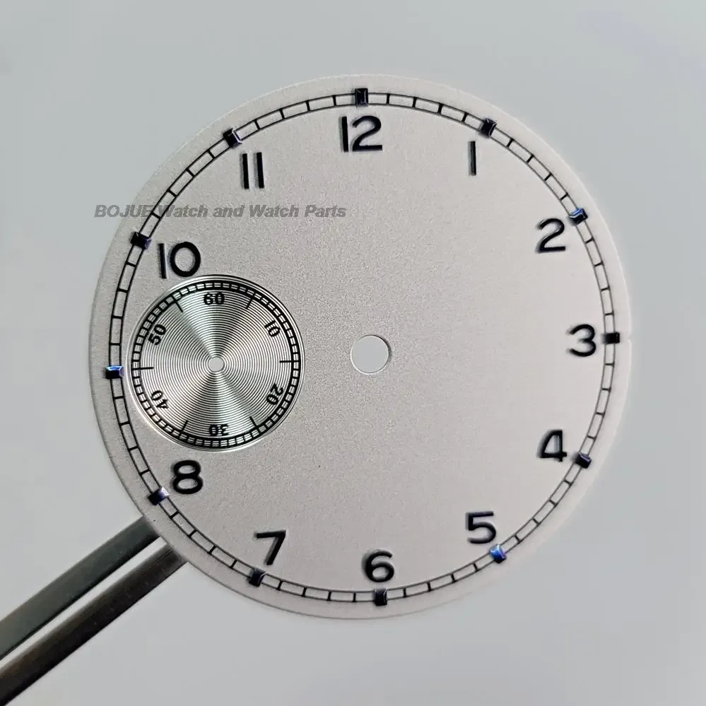 37mm Black Watch Dial Face For ETA 6497/Sea Gull ST3600 Movement ...