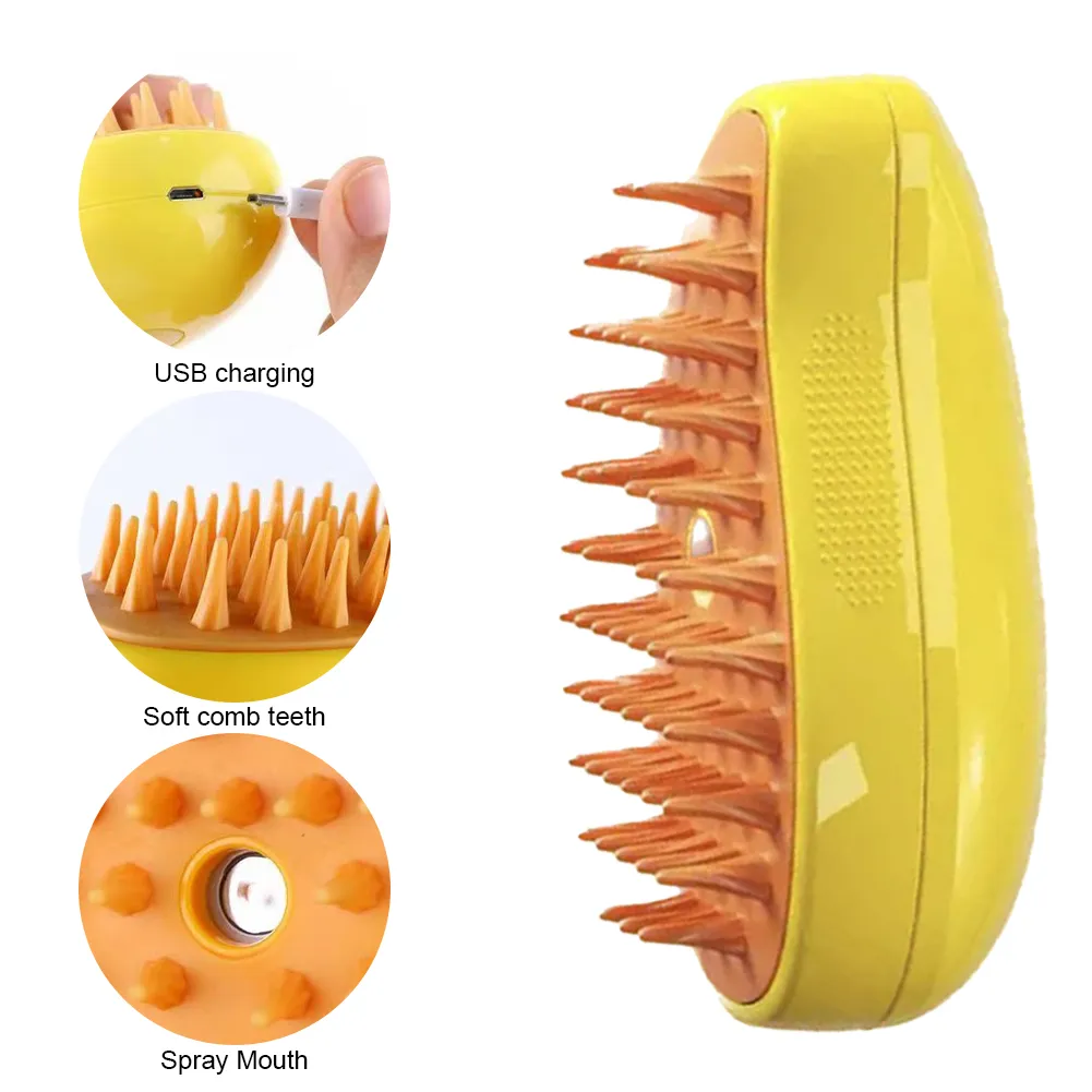 DHgate.com:2024 Electric Cat and Dog Pet Massage Comb, USB Rechargeable ...