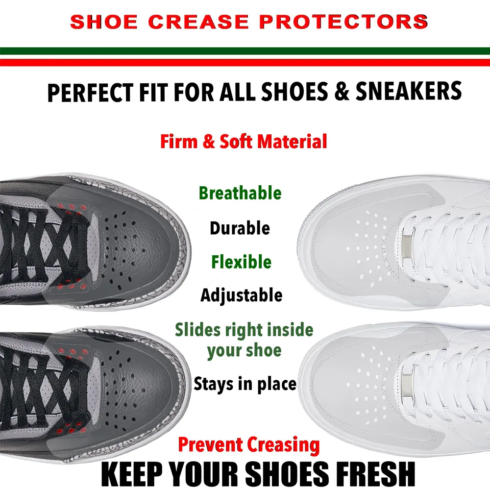 Crease Protectors: Lightweight Shoe Toe Inserts For Sneaker Support ...