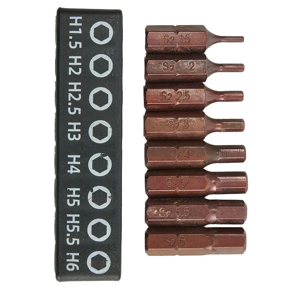 Durable Magnetic Screwdriver Bits 25mm PH0 PH1 PH2 PH3 SL3 SL4 SL5 SL6 ...