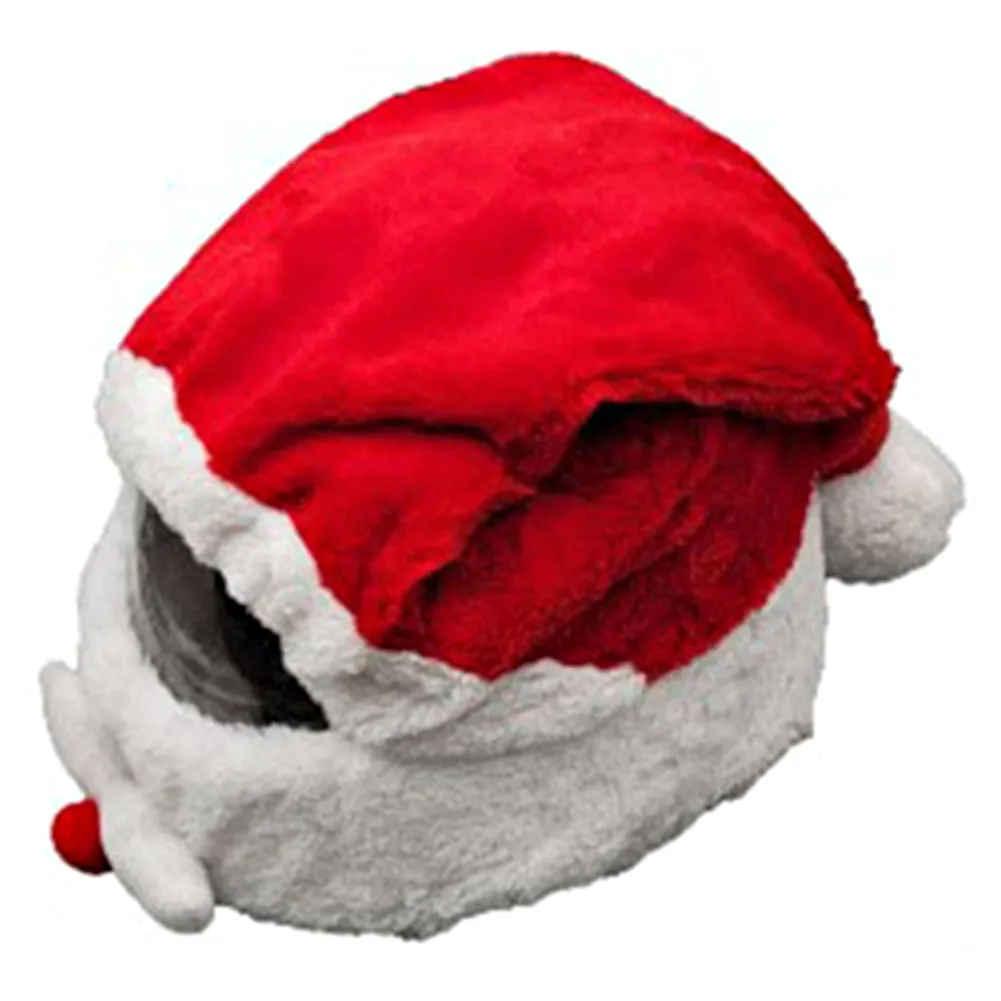 DHgate.com:Plush Santa Helmet Cover - Full Face Funny Christmas ...