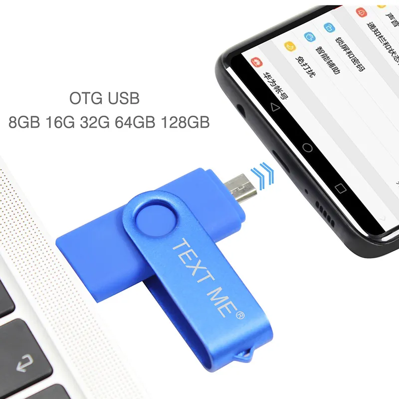 High-Speed 64GB USB Flash Drive: OTG Pendrive for Android, Micro, PC ...