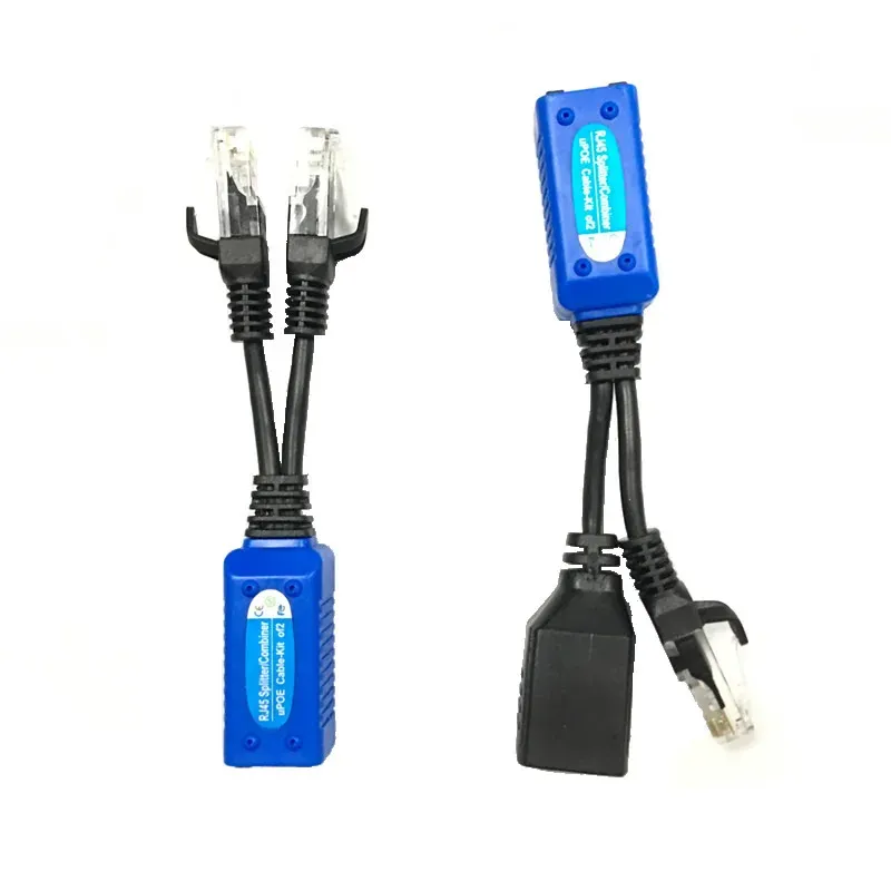 Ethernet PoE Adapter Cable Kit: Power Over Ethernet Splitter And ...