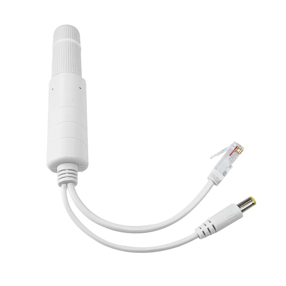 DHgate.com:48V to 12V Waterproof PoE Splitter for IP Camera, 10/100M ...