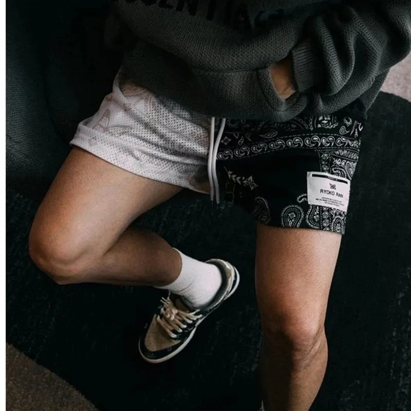 RYOKO RAIN Summer Quick-Drying Mesh Shorts for Men and Women, Skinny ...