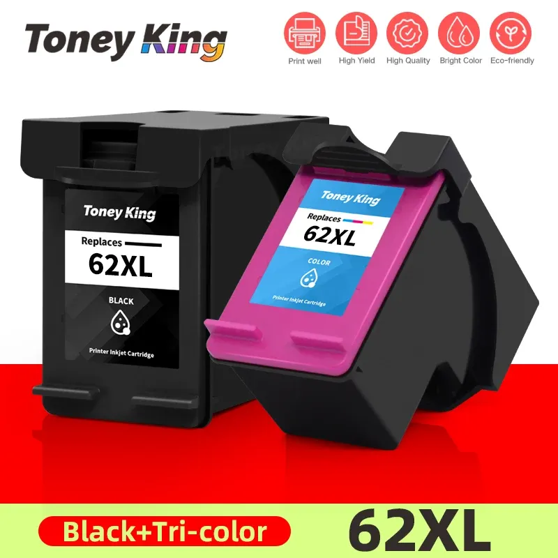 DHgate.com:TONEY KING 62XL Compatible Ink Cartridge Replacement for HP ...