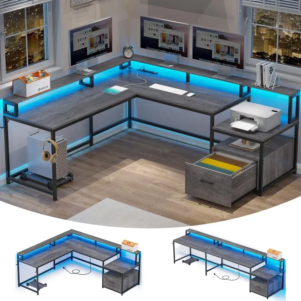 Modern efficiency desk store