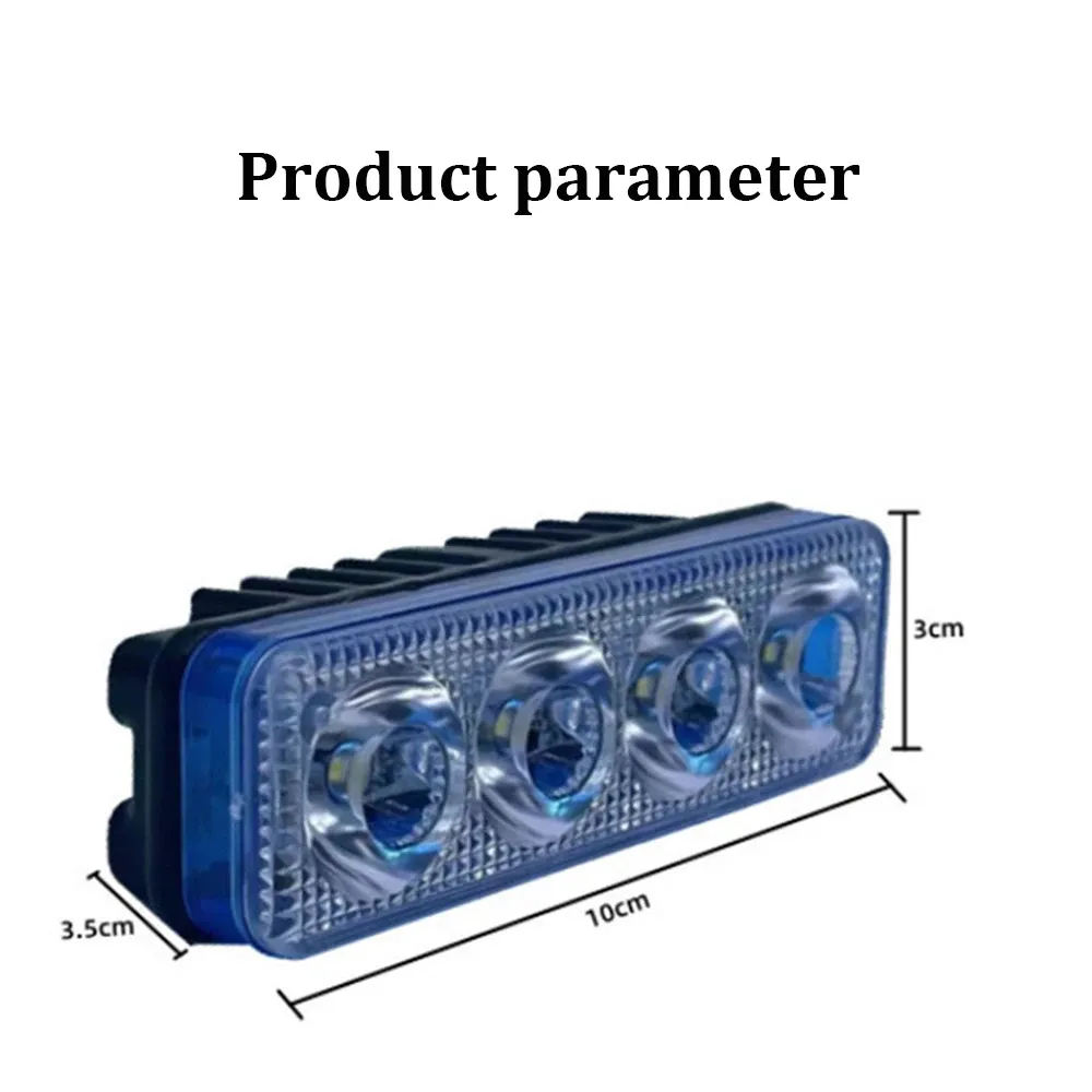 DHgate.com:Waterproof 4-LED Flexible DRL Daytime Running Lights with ...