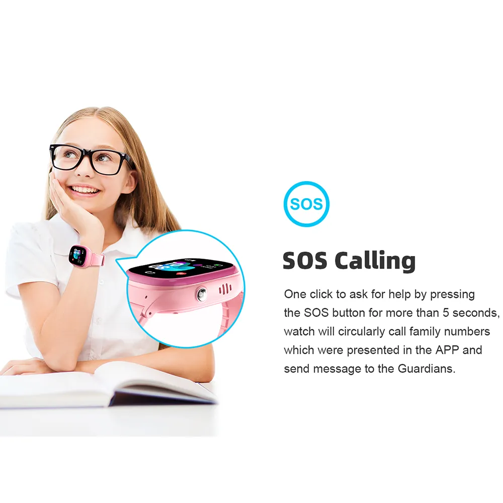 DHgate.com:Childrens Waterproof Smartwatch with SOS Function, Camera ...