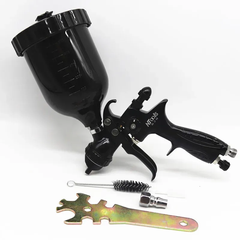 DHgate.com:Professional HVLP Spray Gun Kit with 1.4mm Nozzle and Paint ...