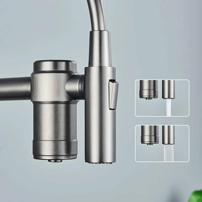 2024 Filtered Kitchen Faucet: Pure Water Tap Spout, Deck Mount Mixer ...
