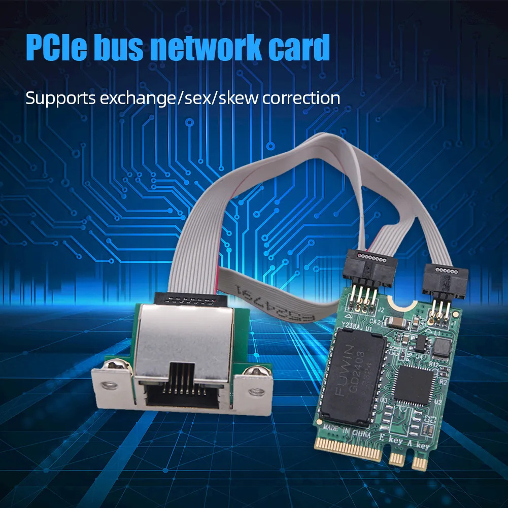 DHgate.com:Mini PCIe Network Card 2.5Gbps/1Gbps/100Mbps Ethernet ...