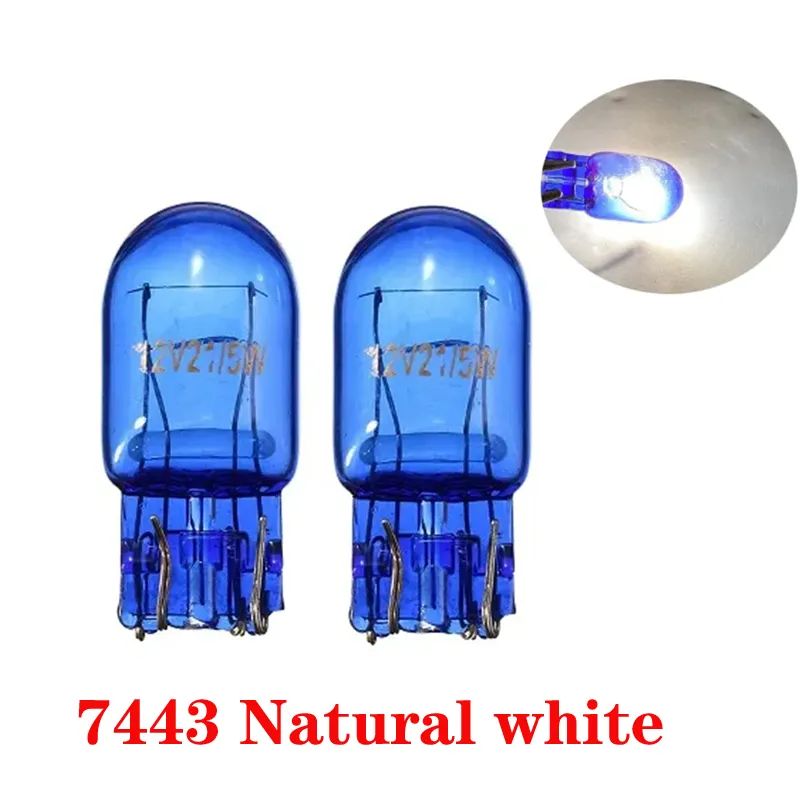 1/4/10X T20 7440 7443 W21W W21/5W Natural Yellow Auto Halogen Tail ...