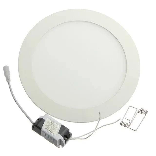 DHgate.com:3W-25W LED Round Panel Downlight | Recessed Ceiling Grid ...