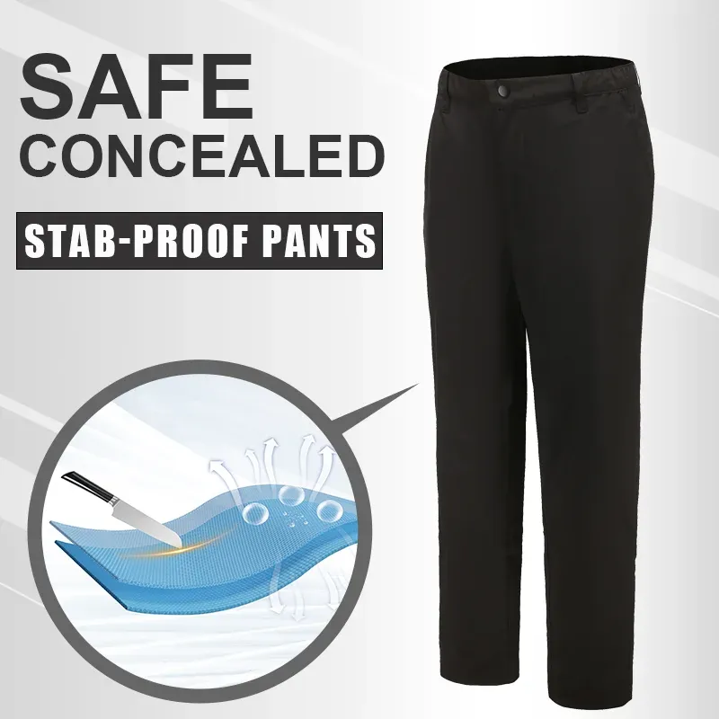 Anti-Stab Cut-Resistant Pants for Self-Defense, High-Quality Bodyguard ...