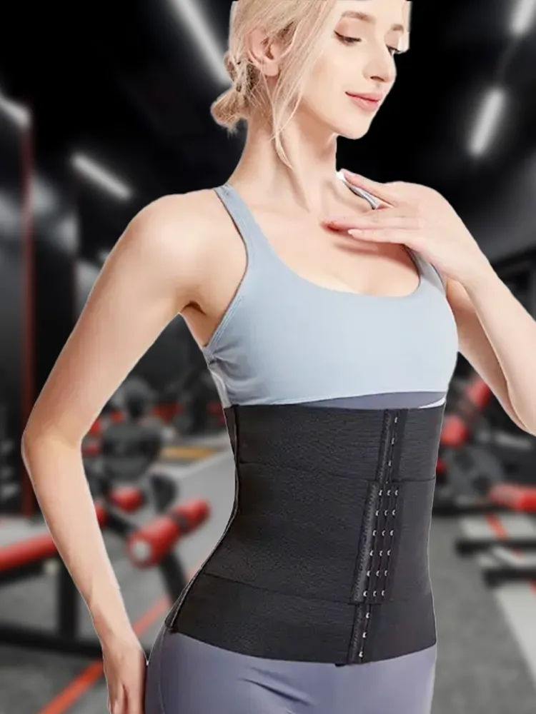 Adjustable 3-Segment Waist Trainer: Hourglass Body Shaper with Steel ...