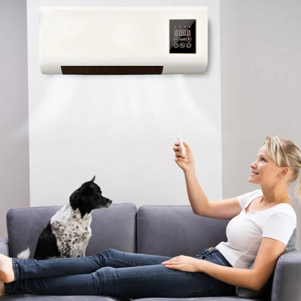 Electric Heater Cooler Wall Mounted Unit: 2 In 1 Space Heater With ...