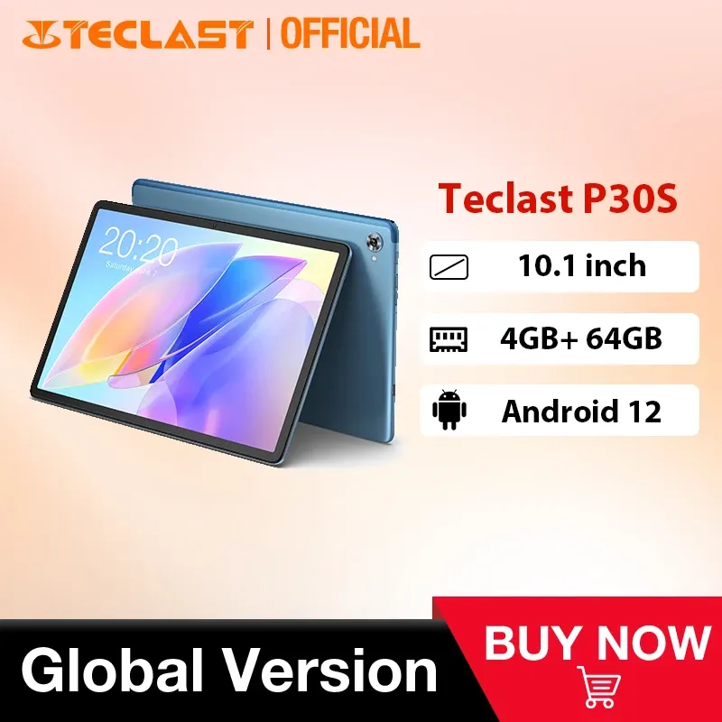 DHgate.com:Teclast P30S Tablet 10.1" 1280x800 IPS Display, Android 12, 4GB RAM, 64GB ROM, Octa ...